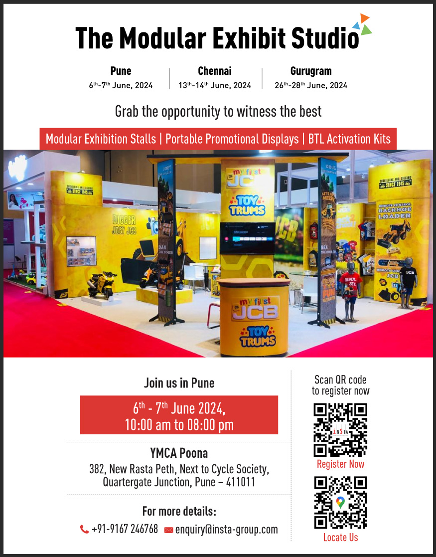 The Modular Exhibit Studio - Creative Exhibition Stall Designs