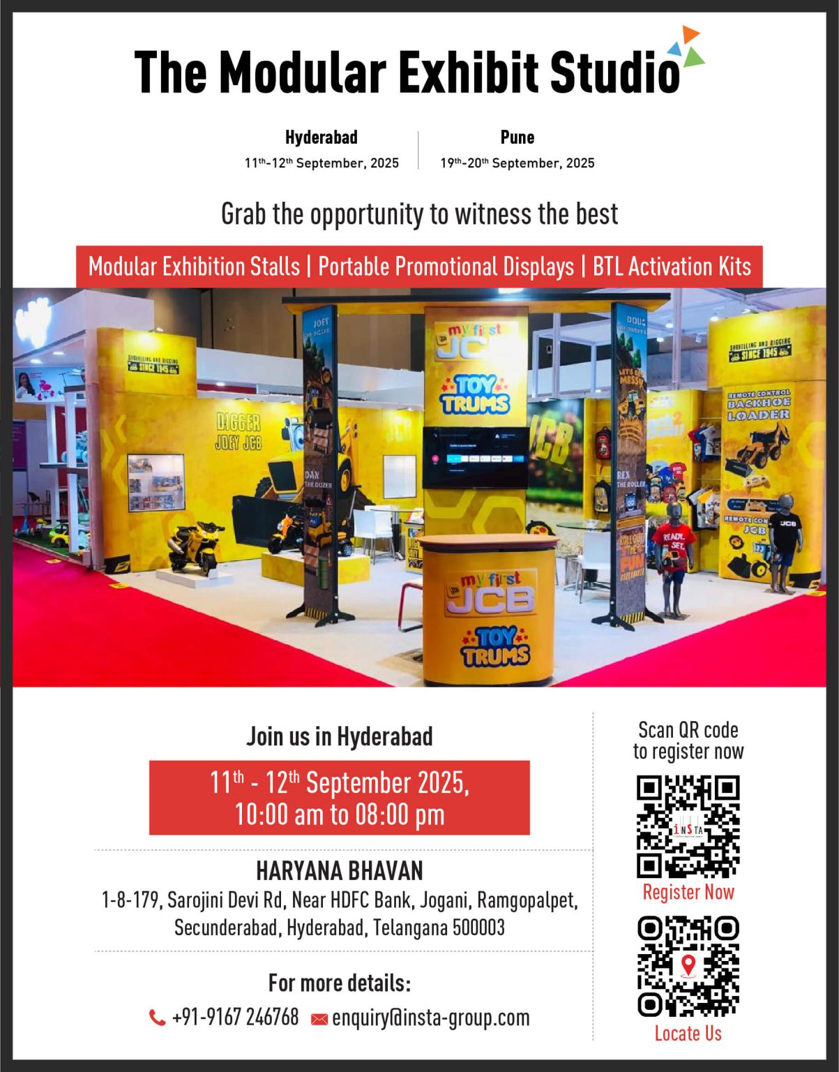 The Modular Exhibit Studio - Creative Exhibition Stall Designs